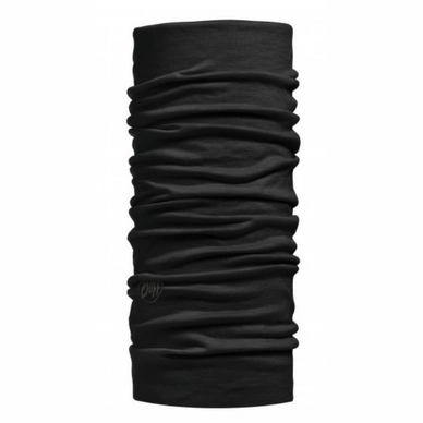 Nekwarmer Buff Lightweight Merino Solid Black | Outdoorsupply